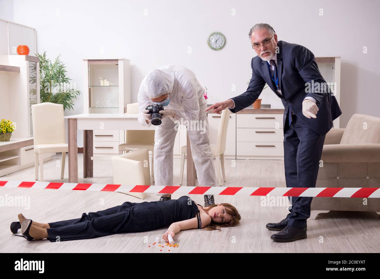 Crime scene house photos hi-res stock photography and images - Alamy