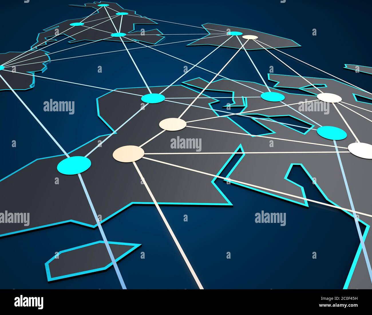 World network connection Stock Photo - Alamy