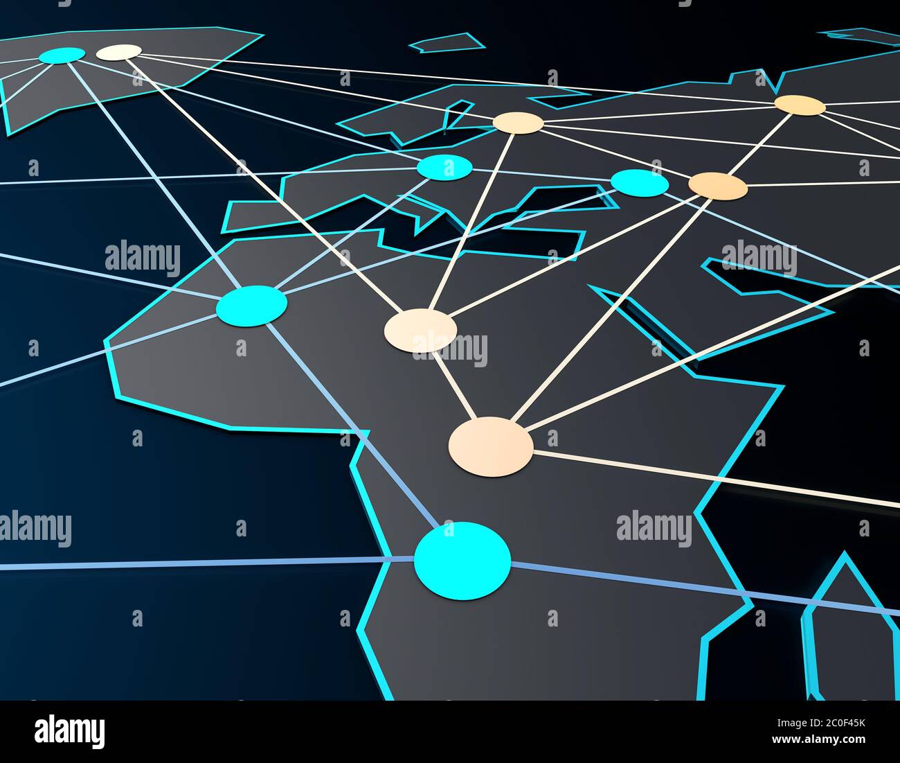 World network connection Stock Photo - Alamy