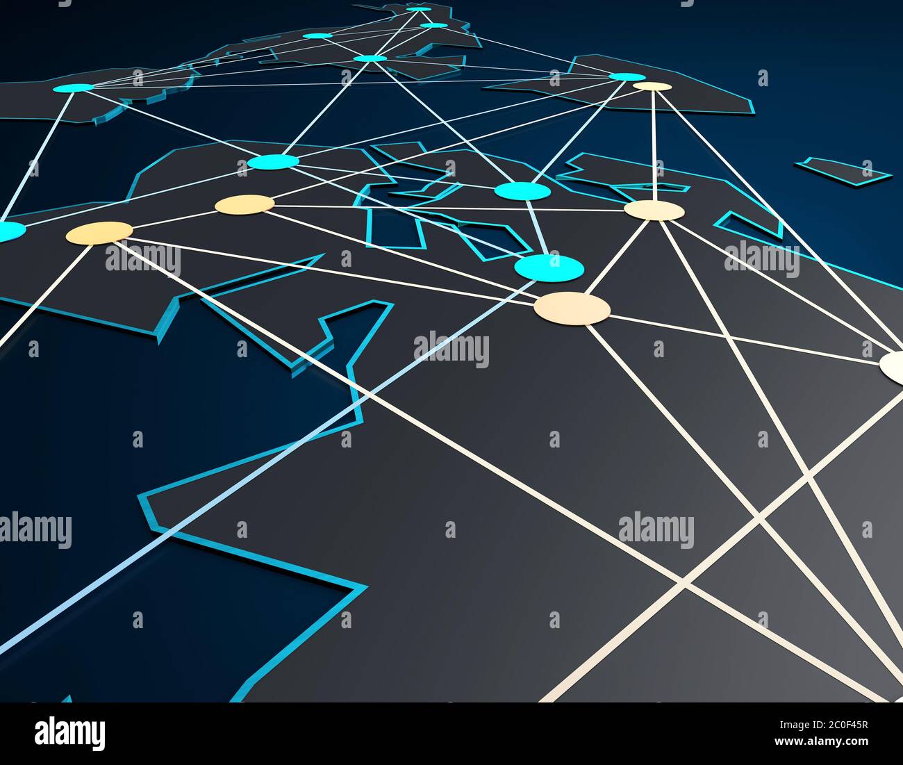 World network connection Stock Photo - Alamy