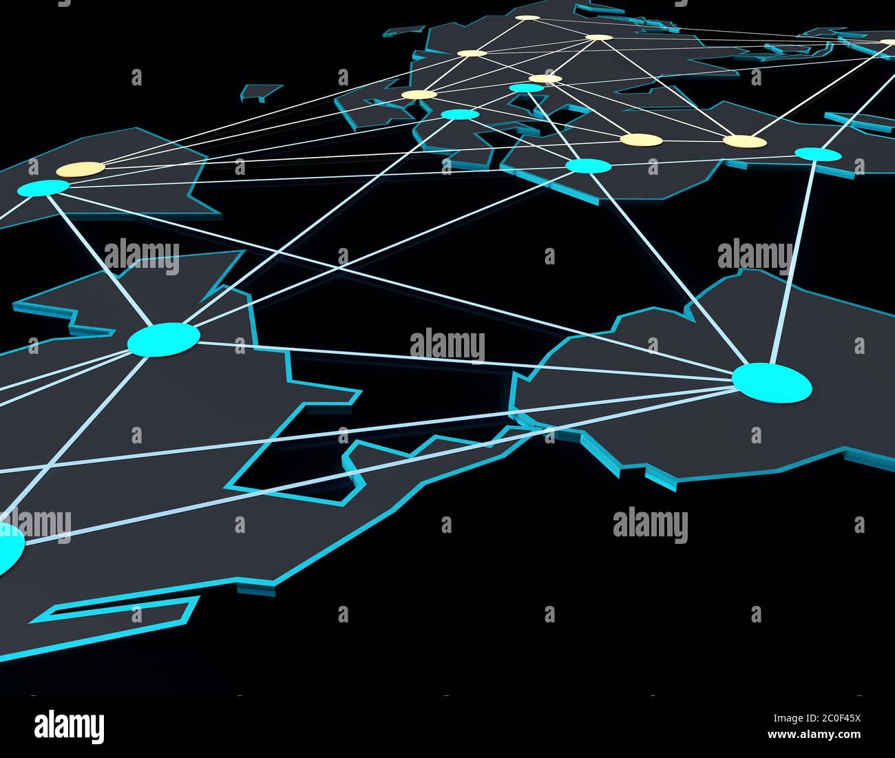 World network connection Stock Photo - Alamy