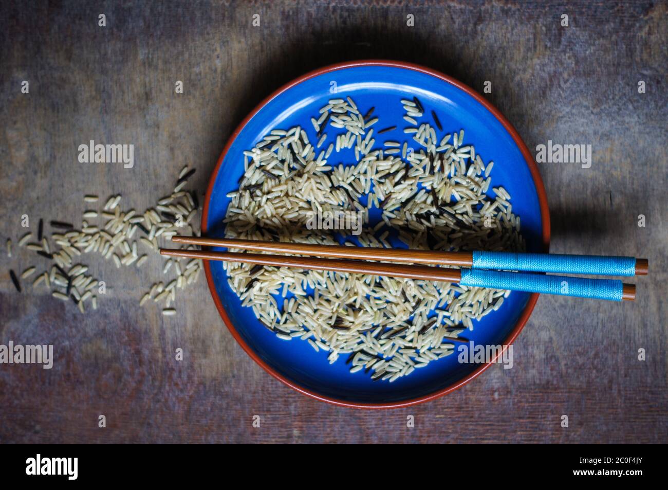Chopsticks oriental staple rice hi-res stock photography and images - Alamy