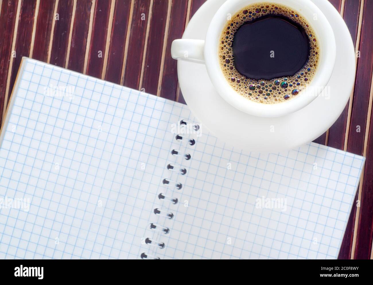 coffee and note Stock Photo - Alamy