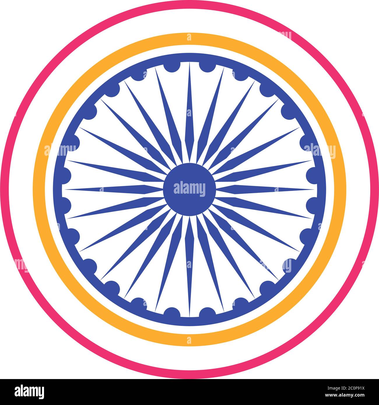 Asoka buddhism Stock Vector Images - Alamy