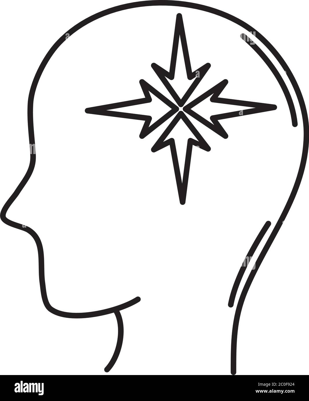 Danger decline depression difficulty Stock Vector Images - Alamy