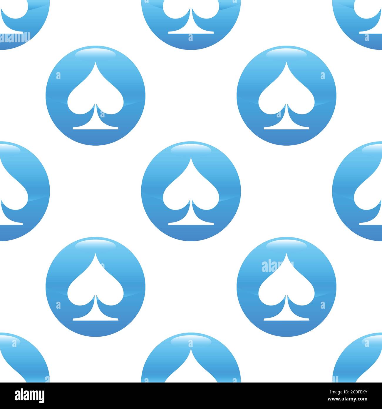 Spades sign pattern Stock Photo - Alamy