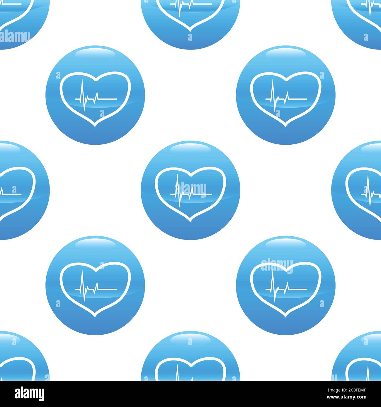 Beating heart sign pattern Stock Photo - Alamy