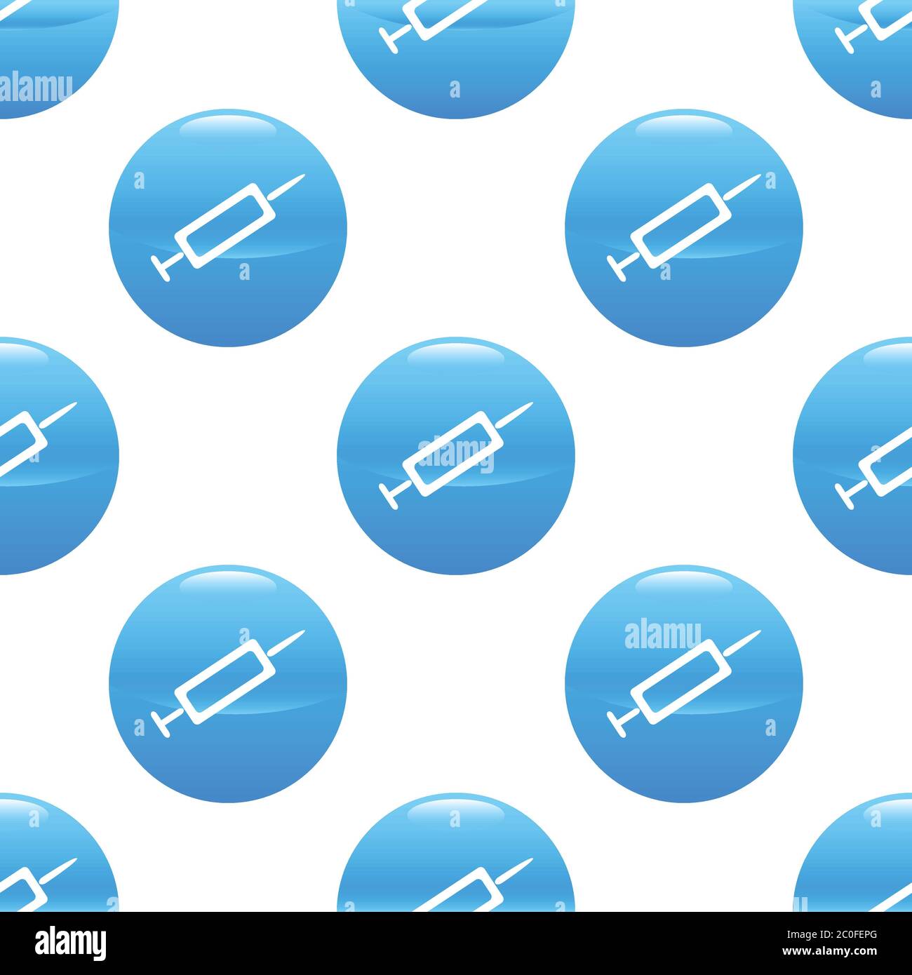 Syringe sign pattern Stock Photo - Alamy