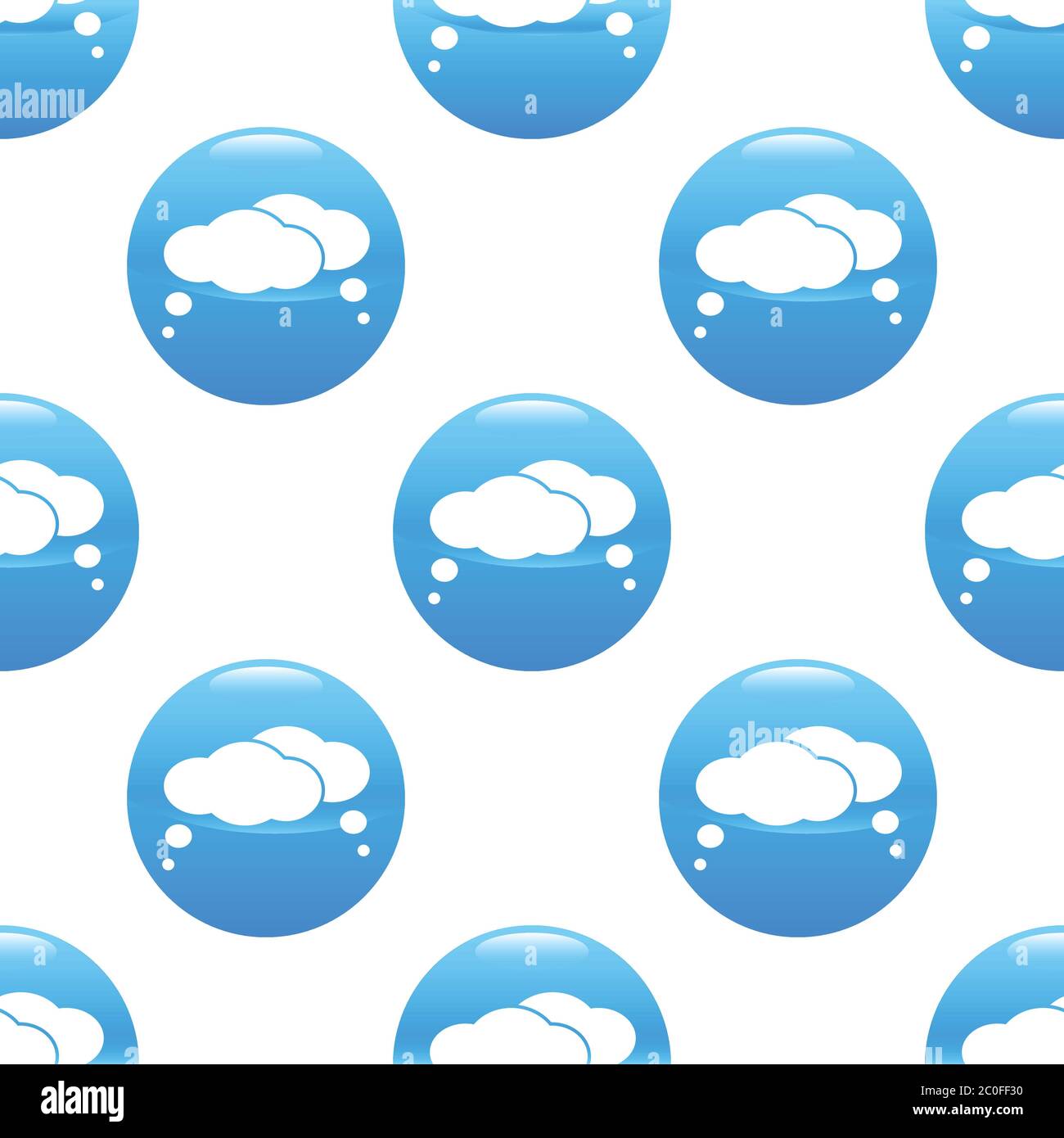 Thought bubble circle hi-res stock photography and images - Alamy