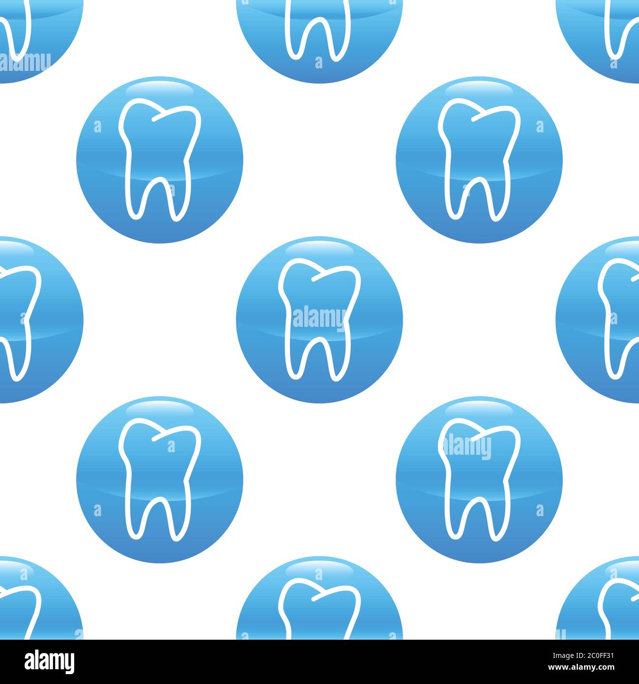 Tooth sign pattern Stock Photo - Alamy