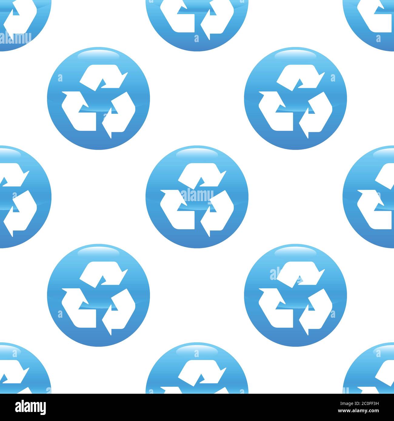 Recycling sign pattern Stock Photo - Alamy