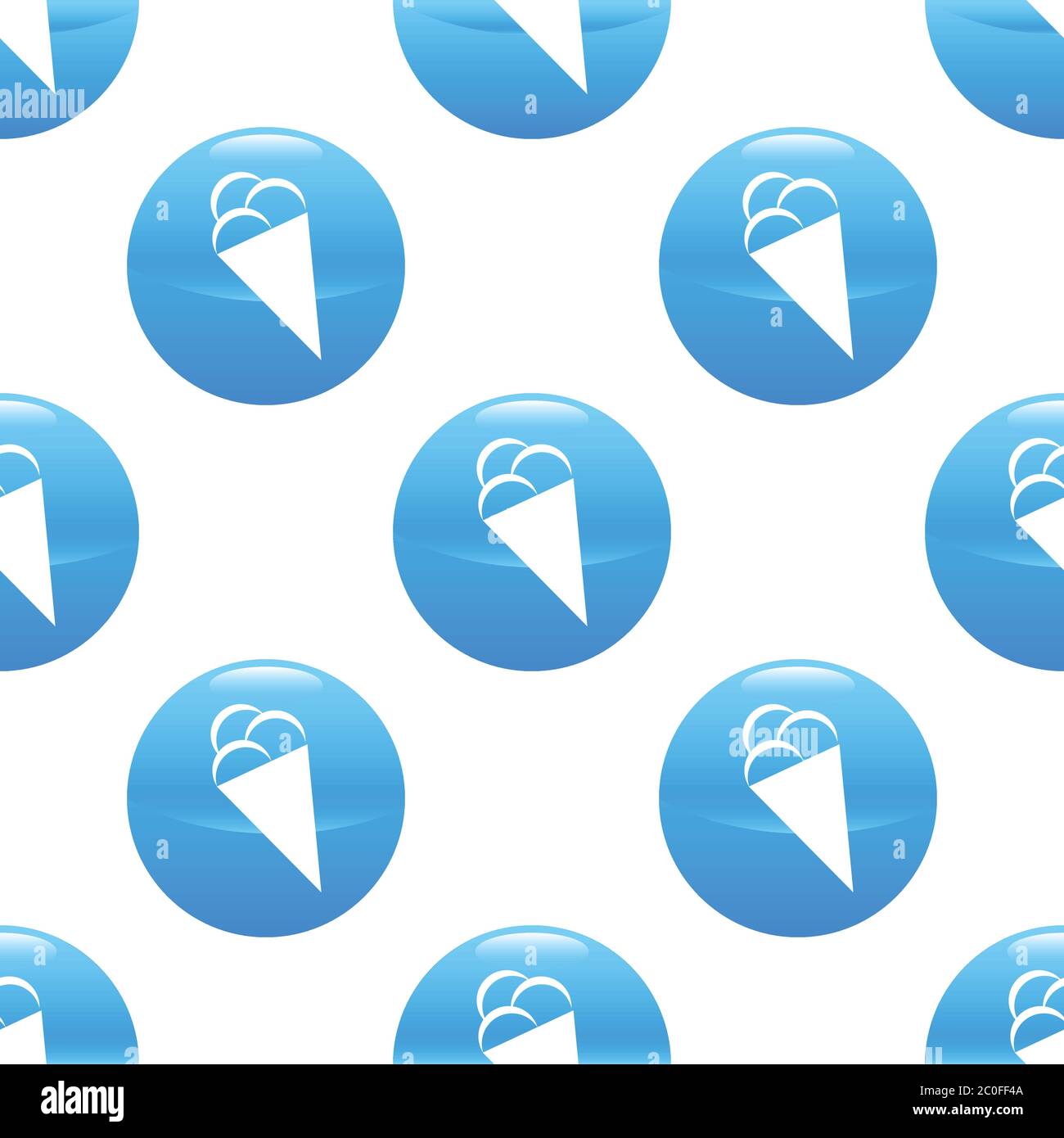 Summer pattern ice cream Cut Out Stock Images & Pictures - Alamy