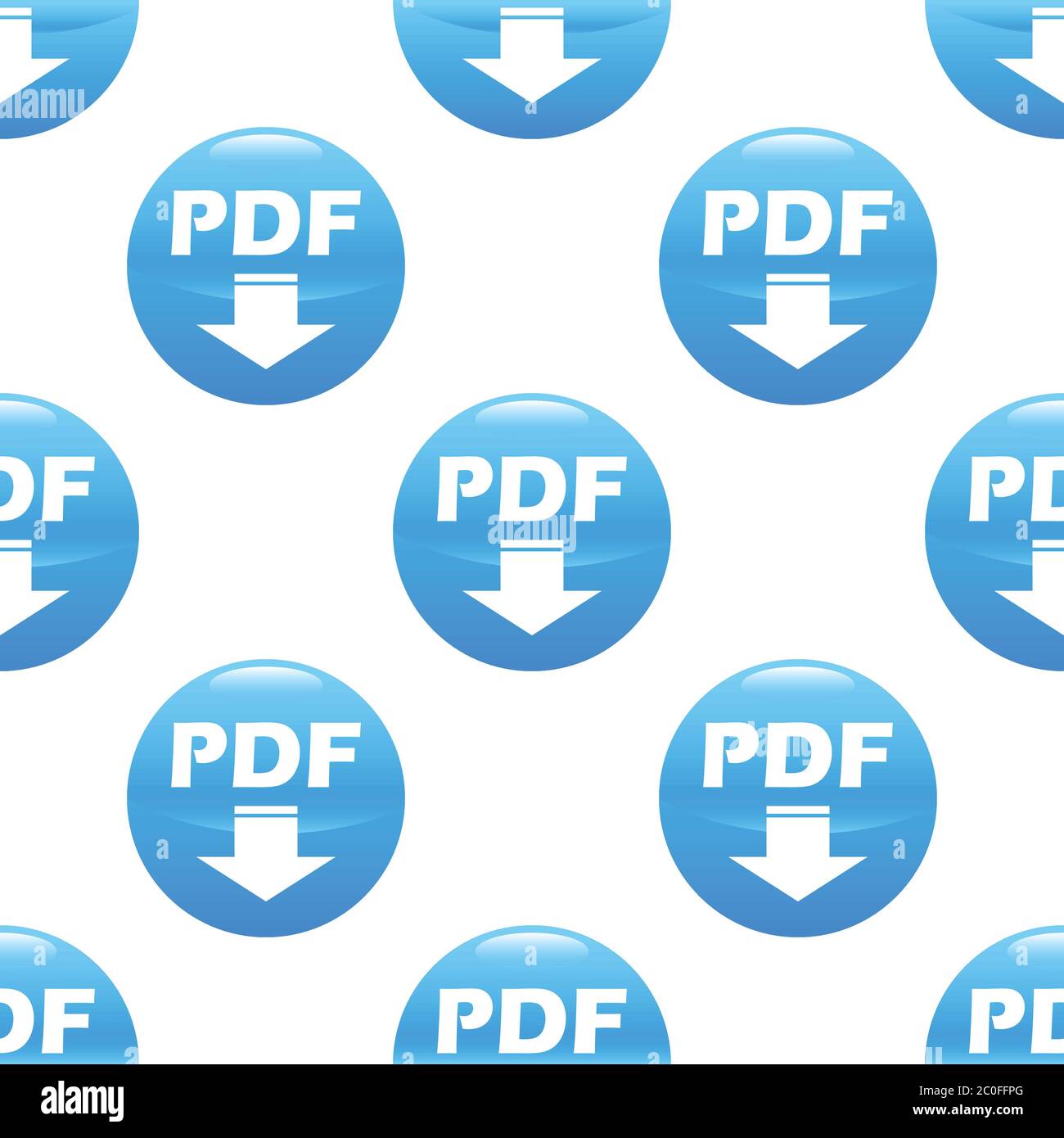 Pdf download sign pattern Stock Photo - Alamy