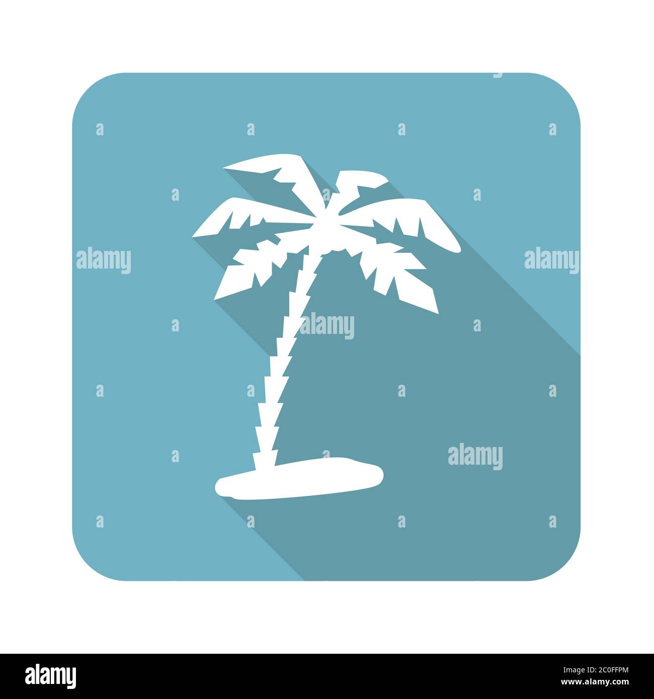 Palm tree clipart hi-res stock photography and images - Alamy