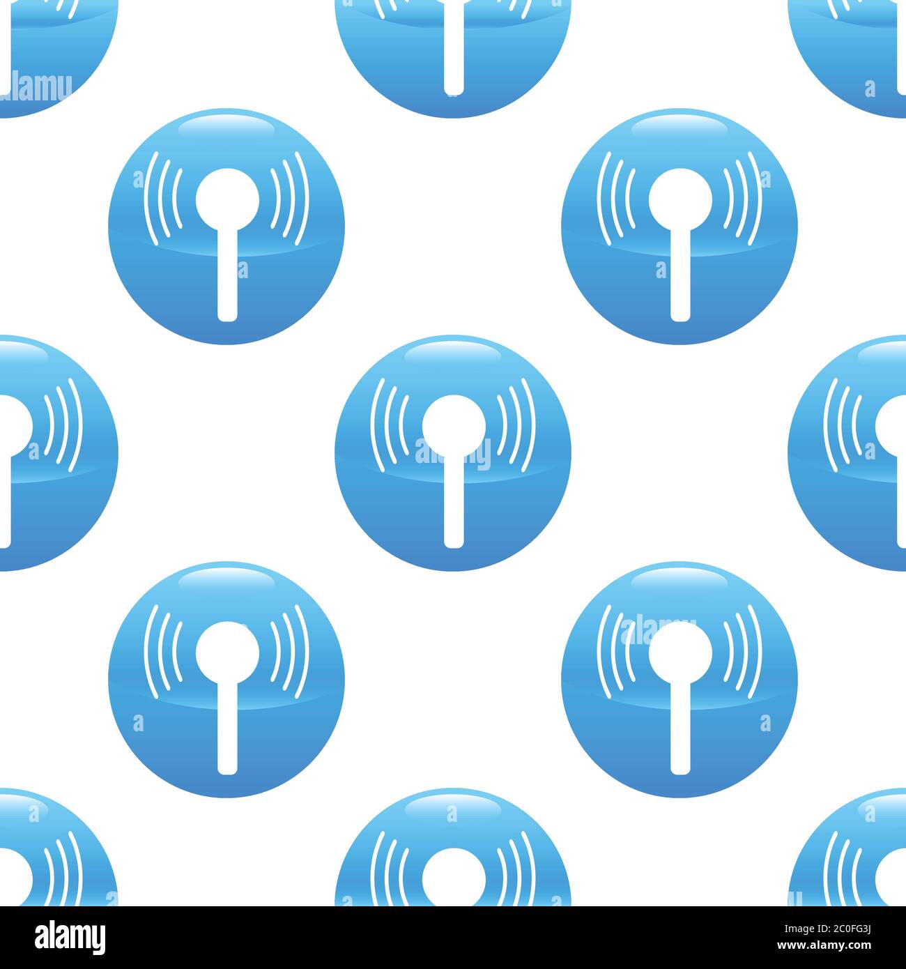 Wireless signal sign pattern Stock Photo - Alamy