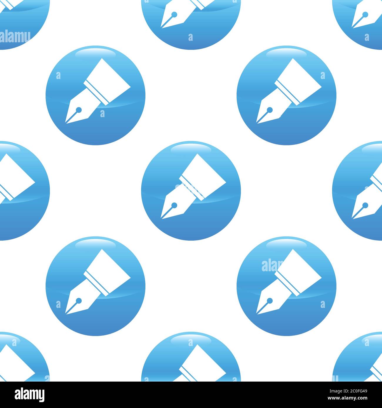 Nib sign pattern Stock Photo - Alamy