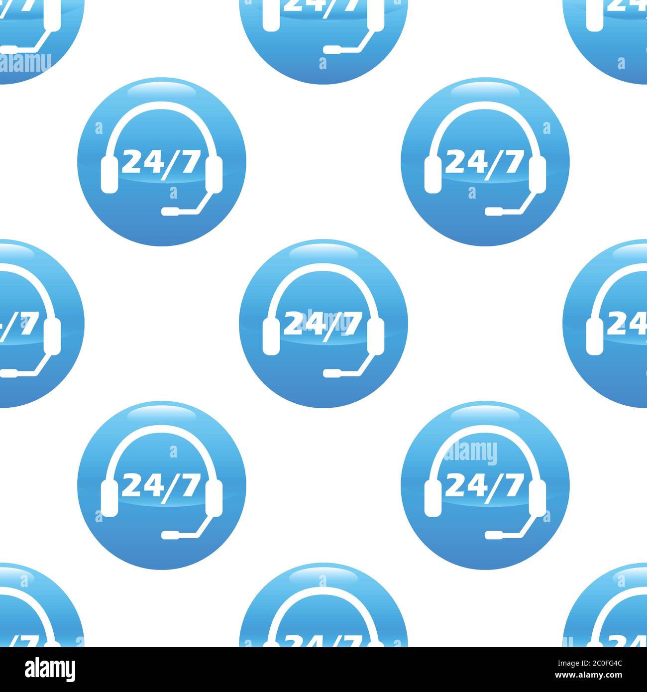 Support 24 hours pattern hi-res stock photography and images - Alamy