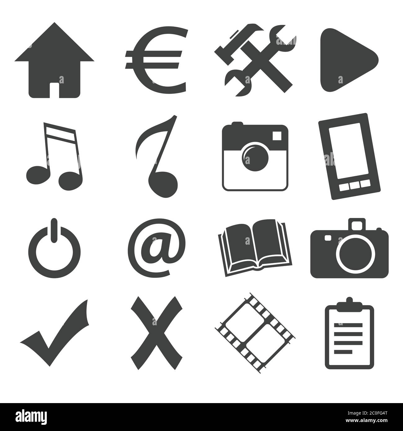 Simple black cross isolated hi-res stock photography and images - Alamy