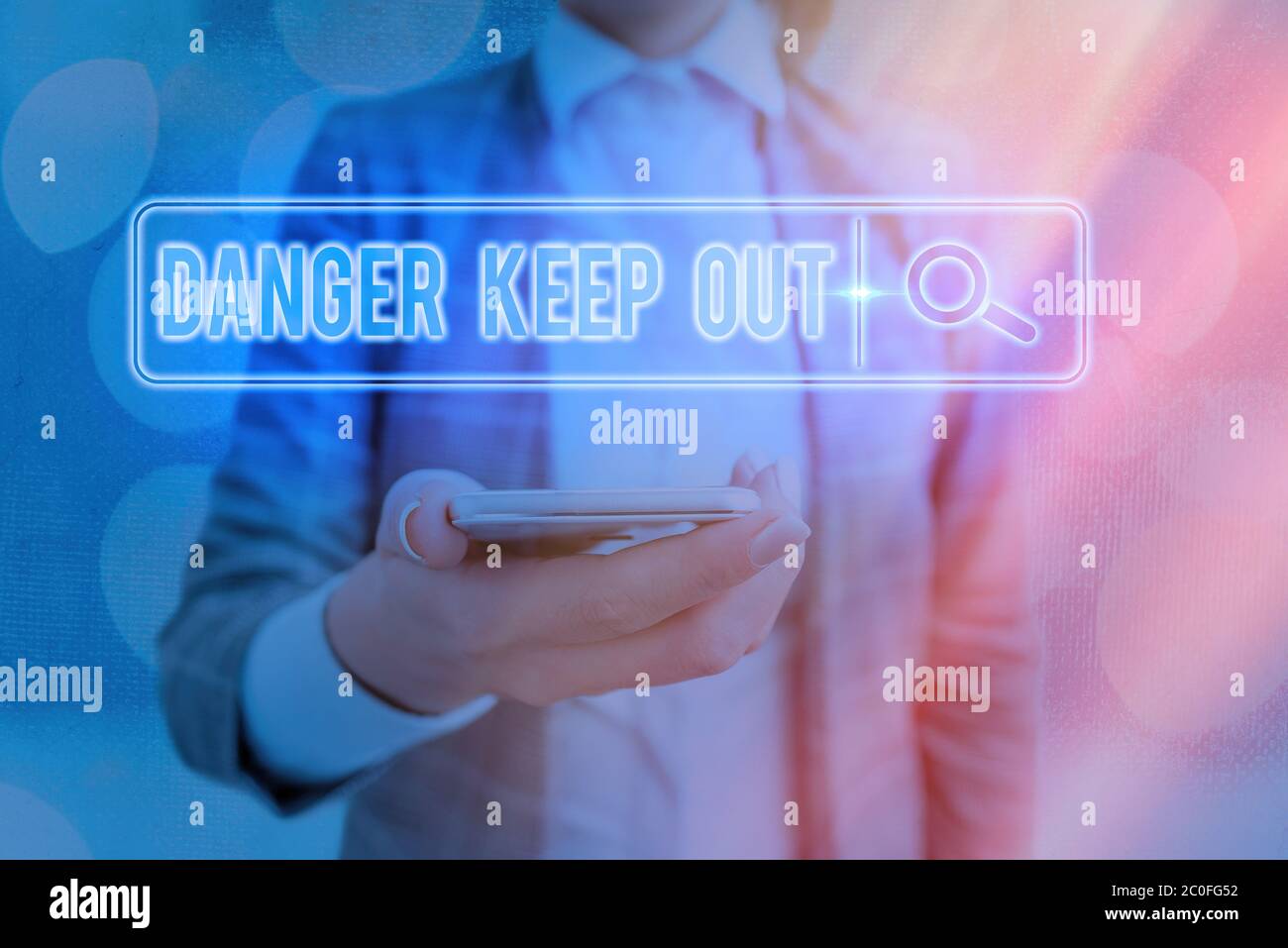 Text sign showing Danger Keep Out. Business photo showcasing Warning ...