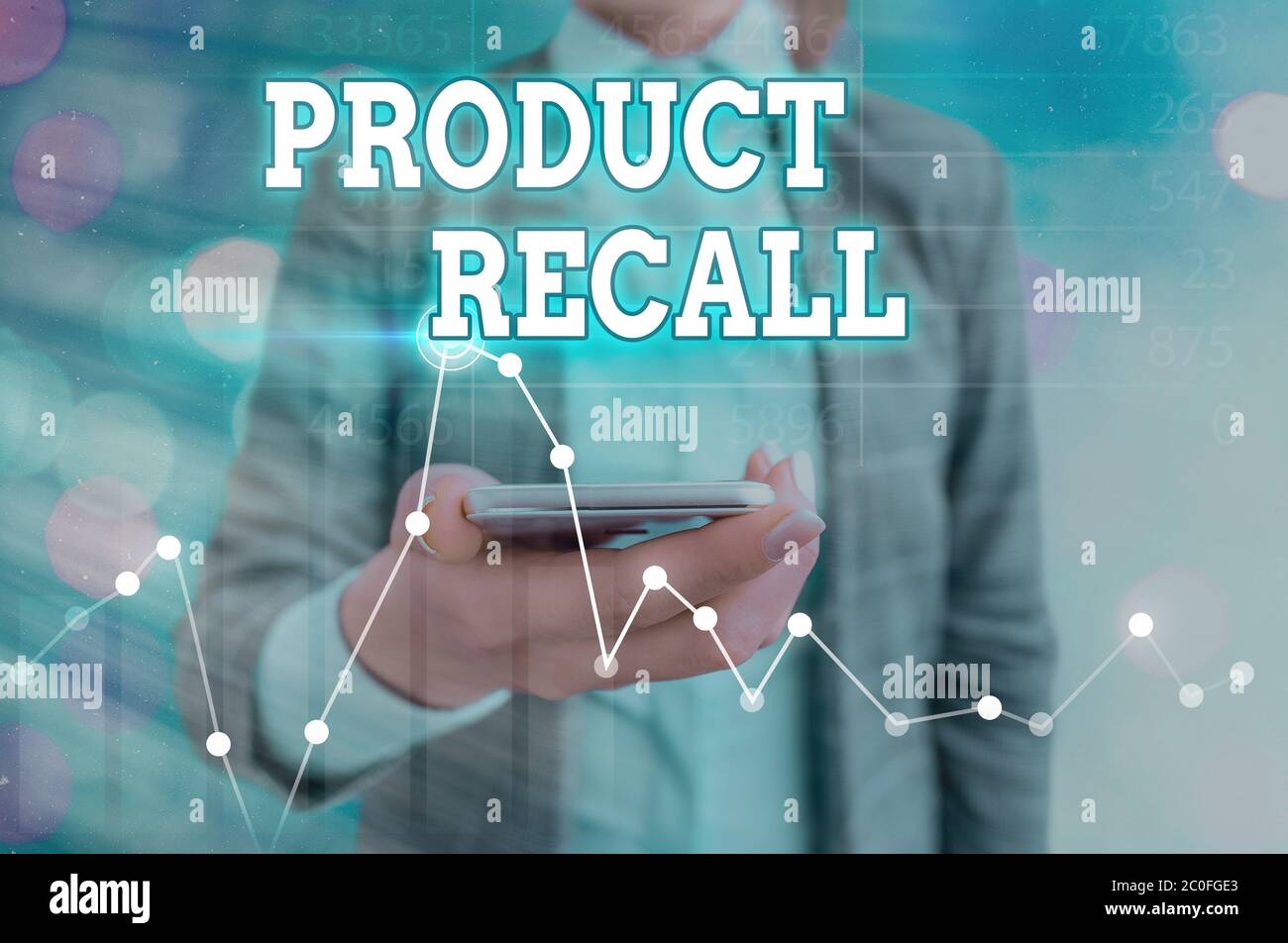 Text sign showing Product Recall. Business photo text request to return ...
