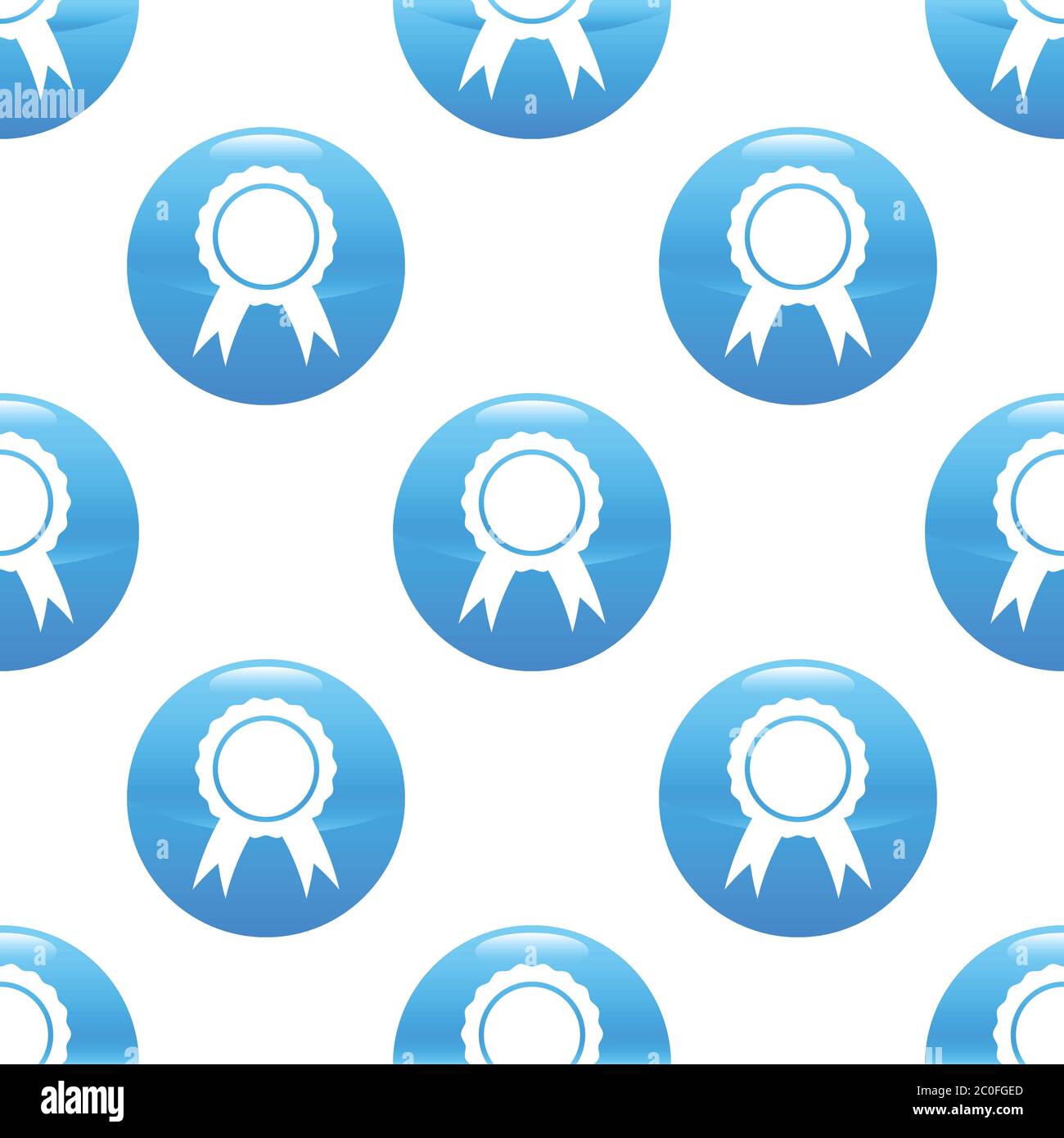 Award ribbon pattern seamless Cut Out Stock Images & Pictures - Alamy