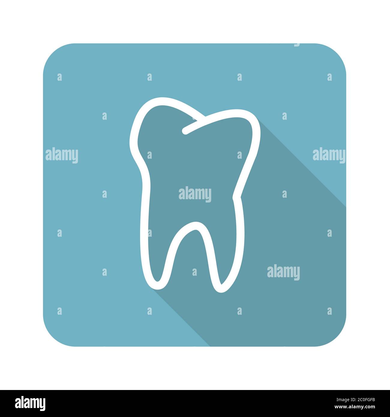 Tooth icon hi-res stock photography and images - Alamy
