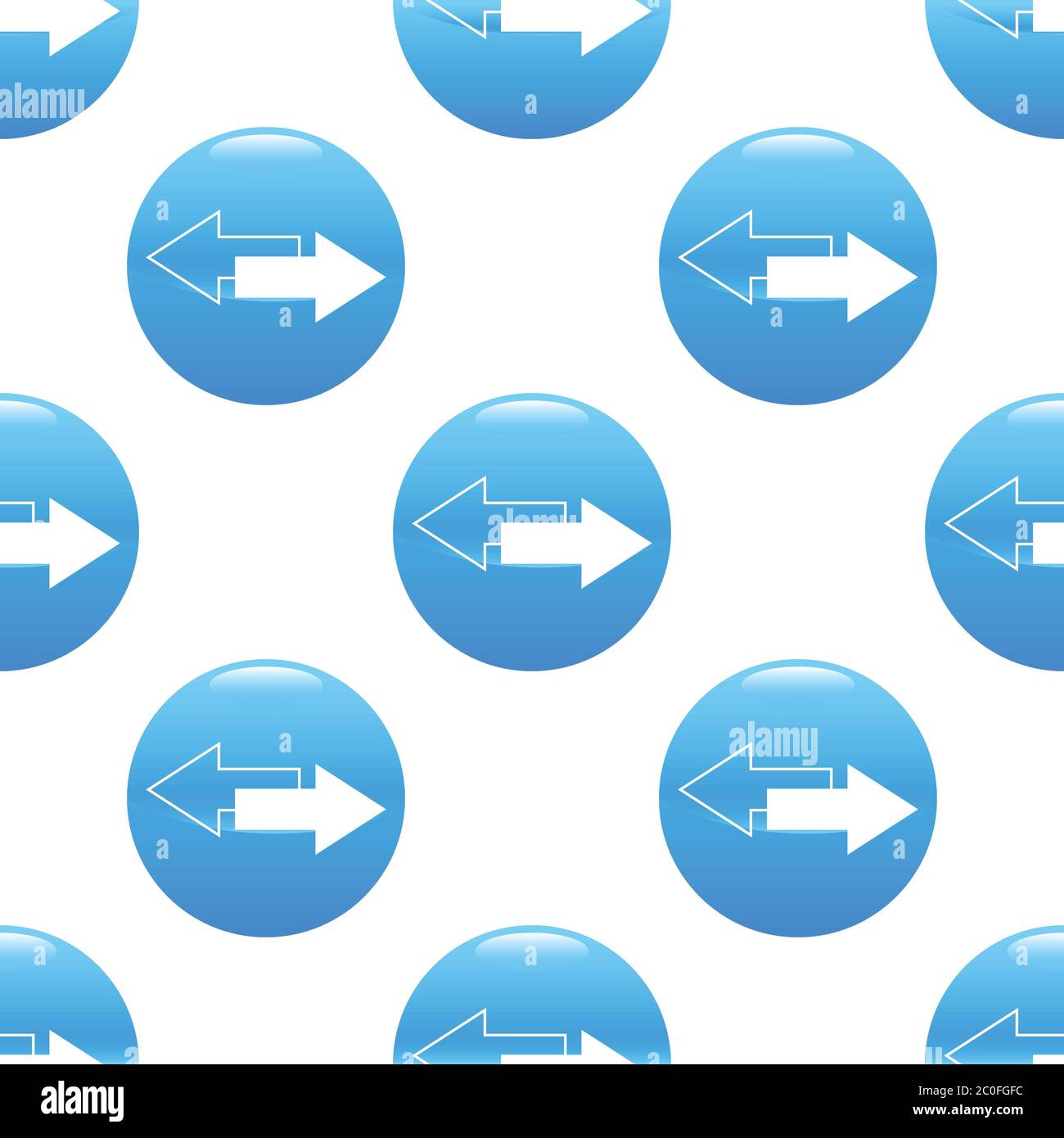 Two horizontal arrows sign pattern Stock Photo - Alamy