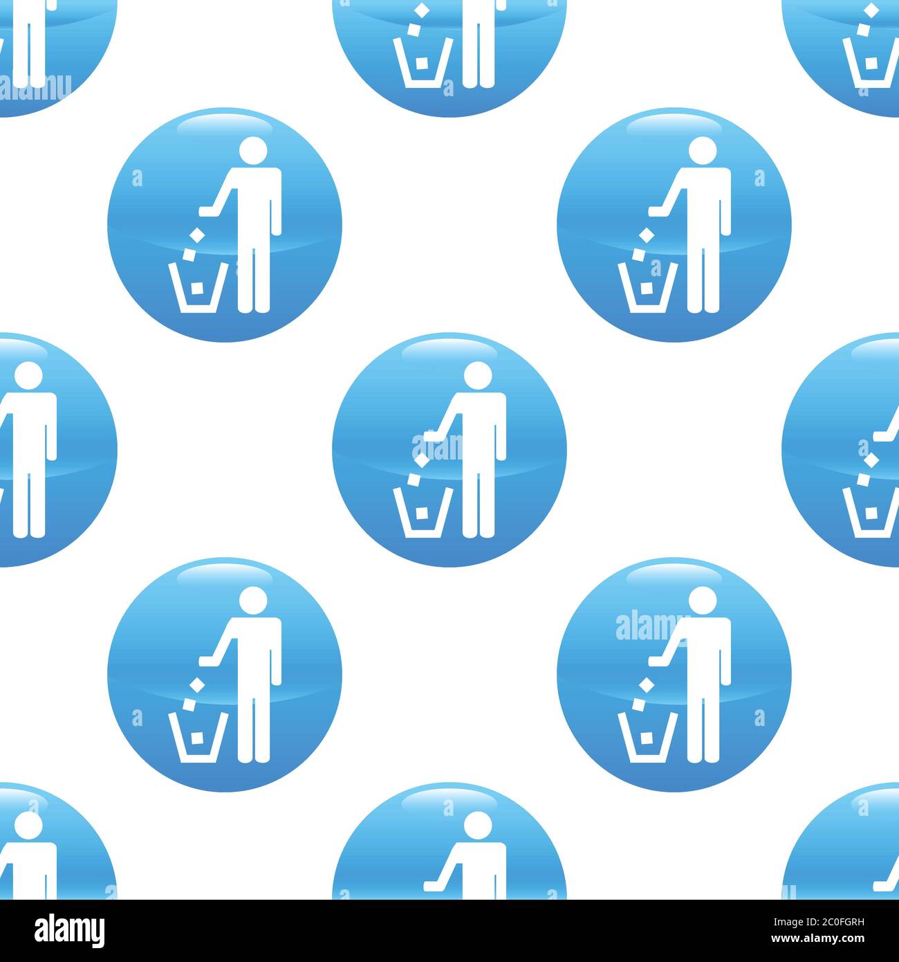 Recycle sign pattern Stock Photo - Alamy