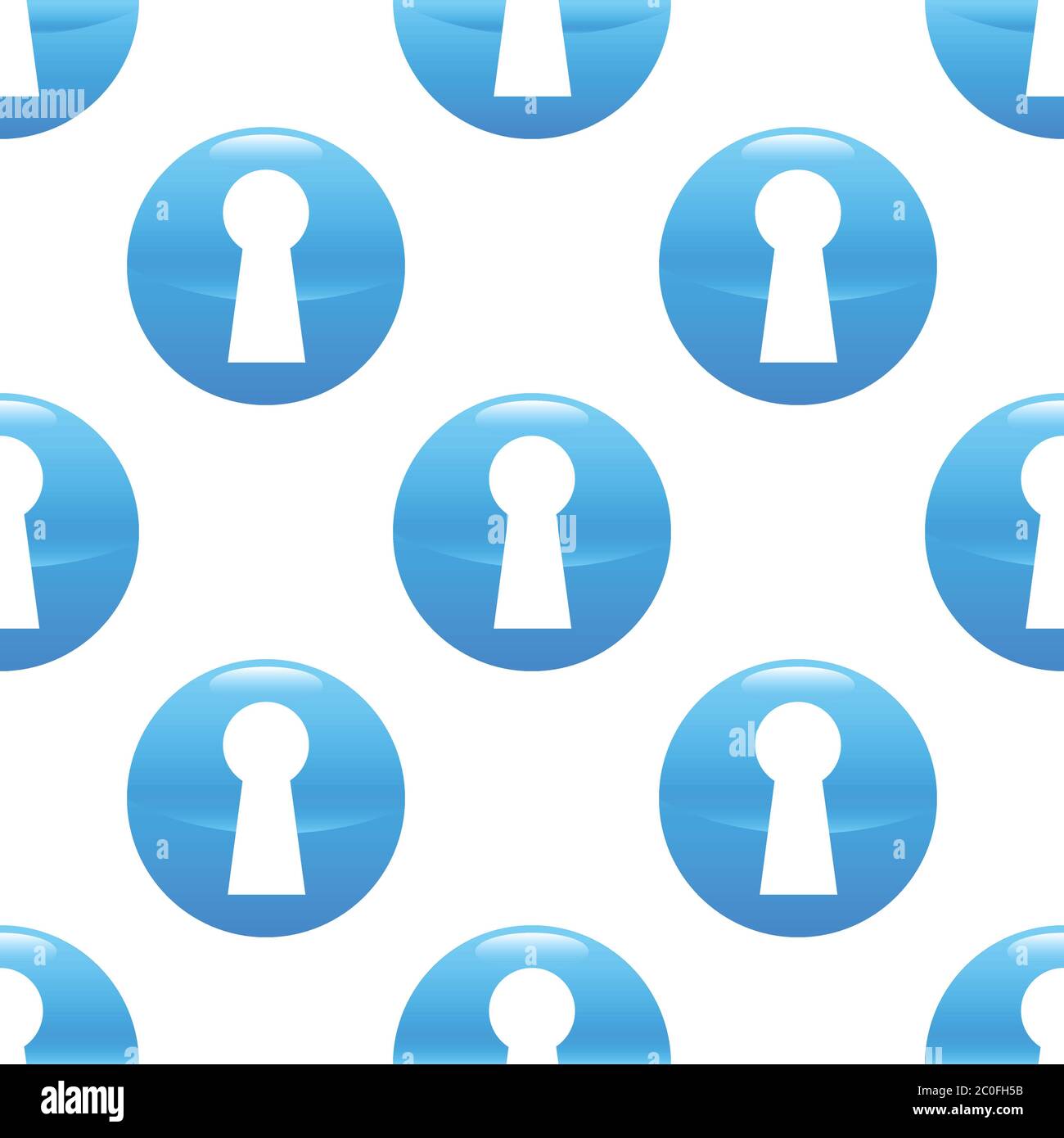 Keyhole sign pattern Stock Photo - Alamy