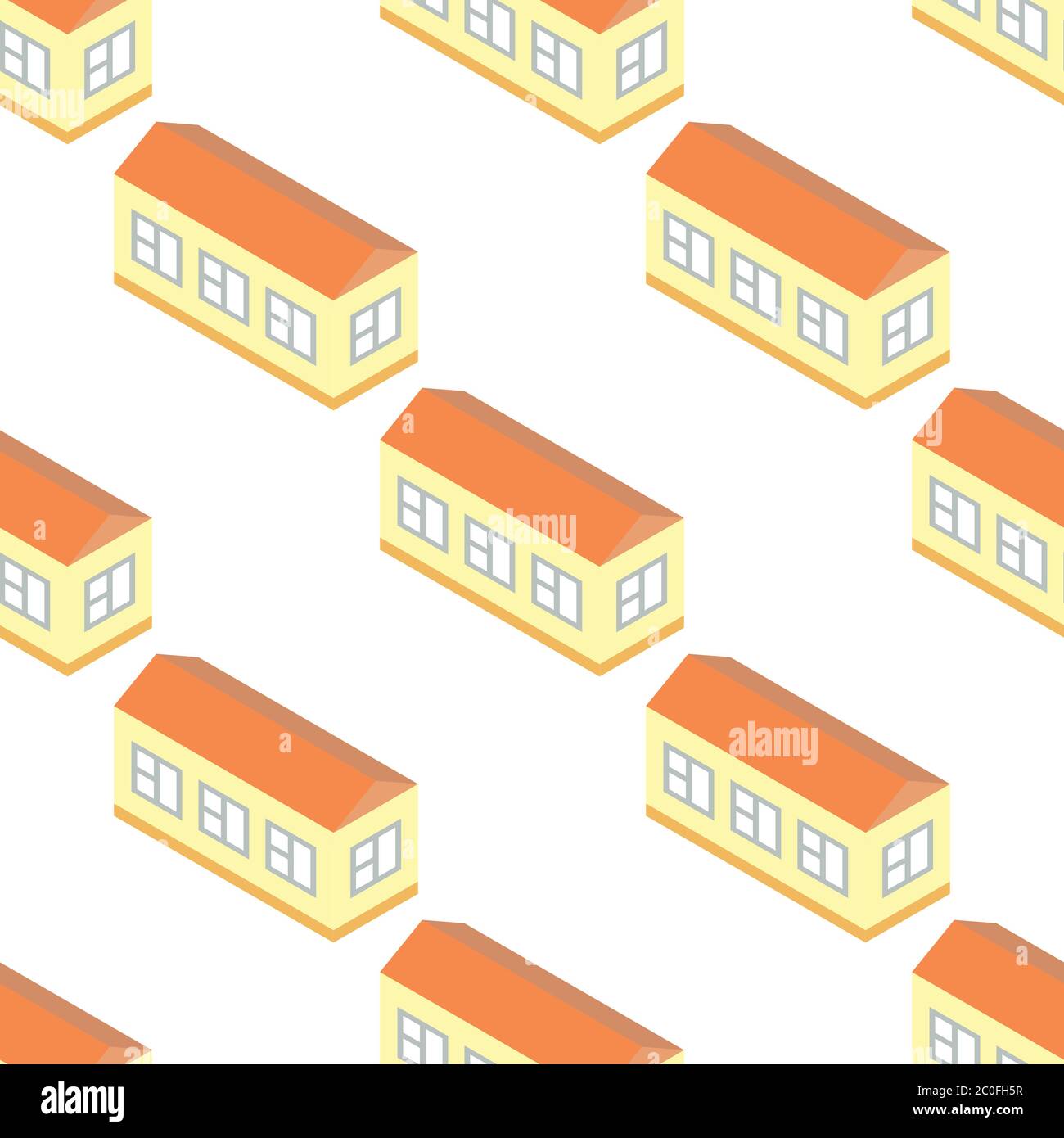 Long building pattern Stock Photo - Alamy