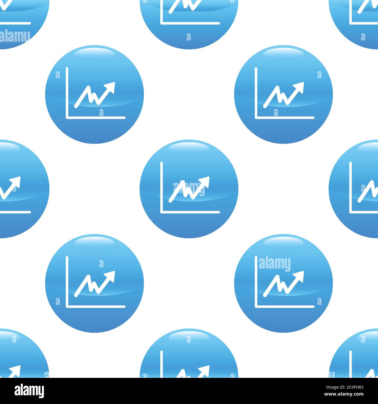 Growing graph sign pattern Stock Photo - Alamy