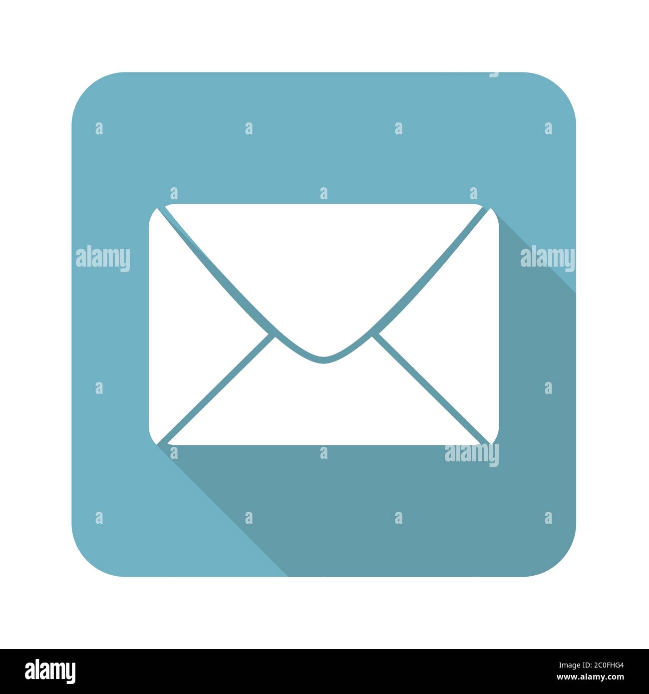 Blue envelope icon hi-res stock photography and images - Alamy