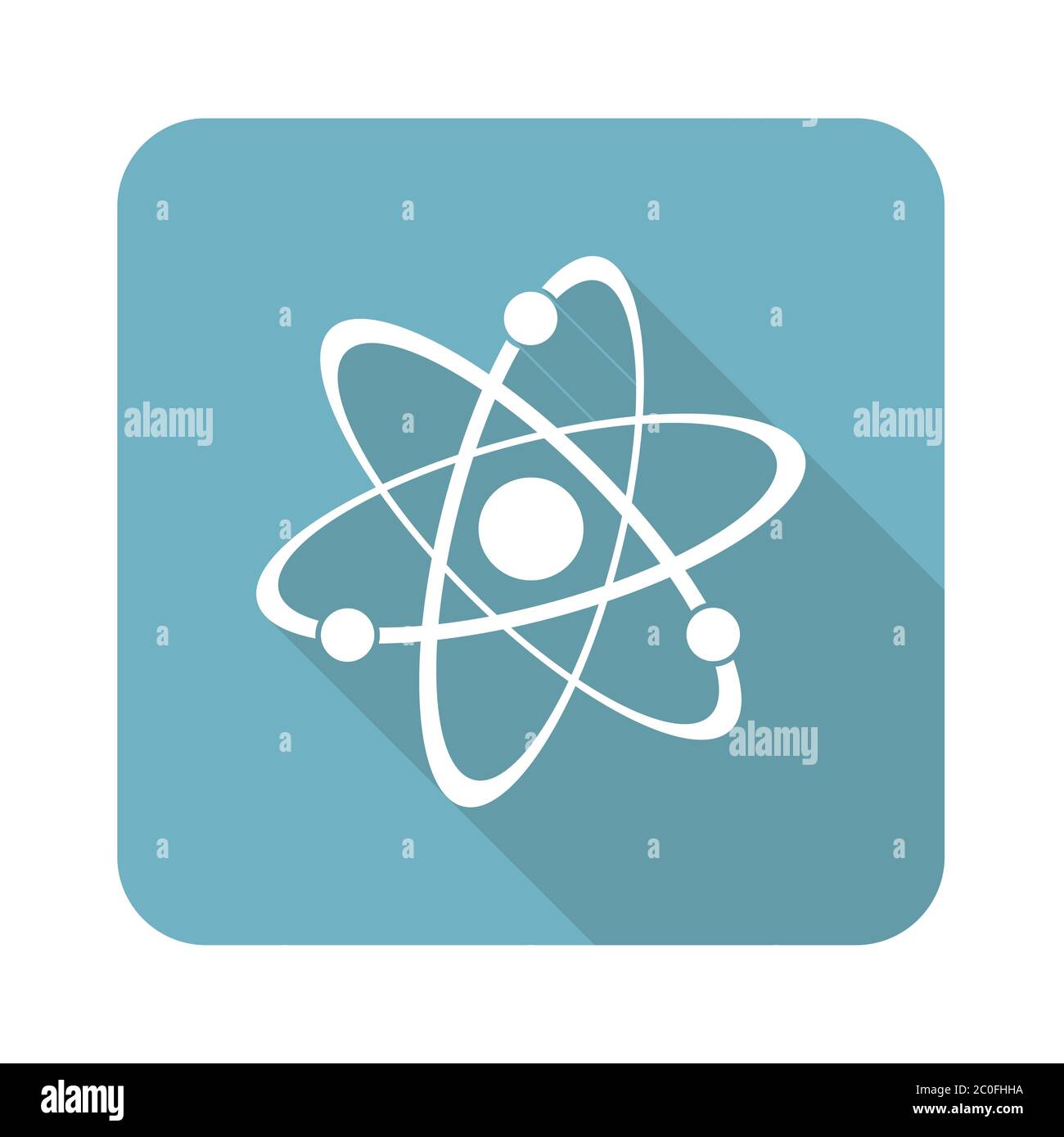 Simple atom icon hi-res stock photography and images - Alamy