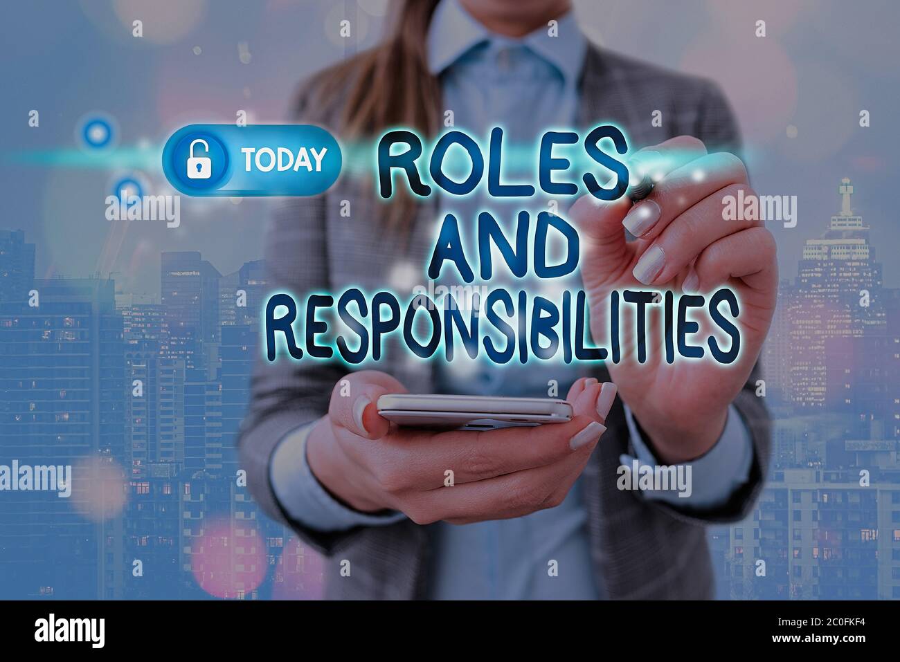 Handwriting text writing Roles And Responsibilities. Conceptual photo ...