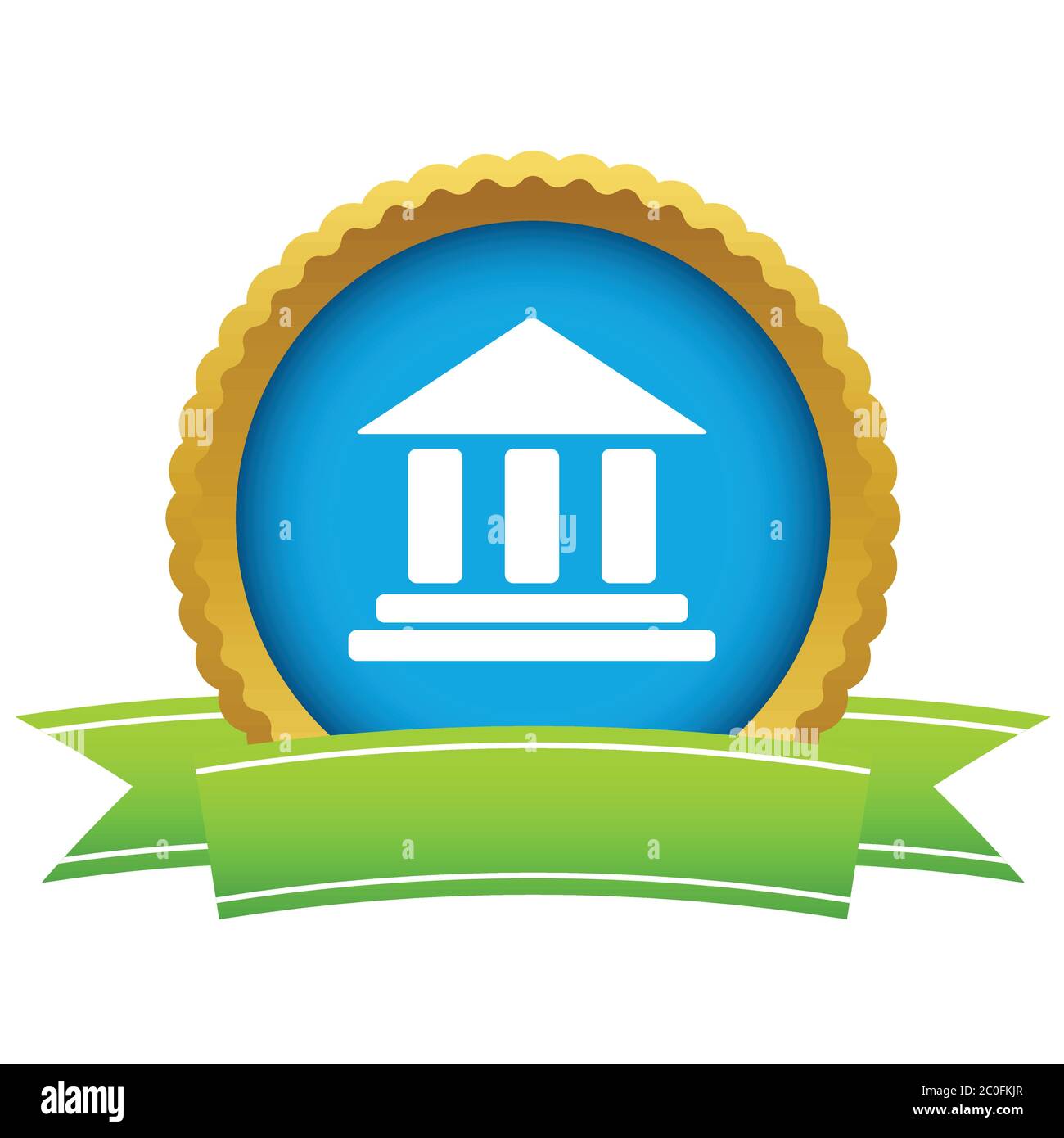 Classical building icon Stock Photo - Alamy