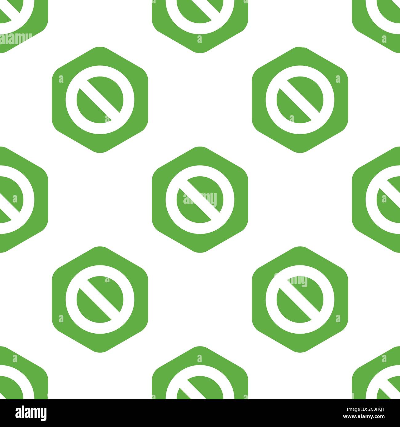 NO sign pattern Stock Photo - Alamy