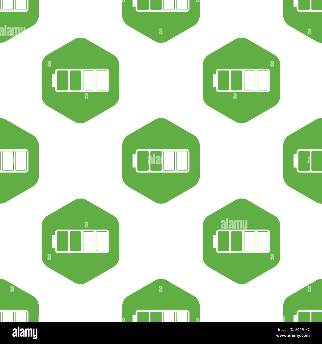 Half full battery pattern Stock Photo - Alamy