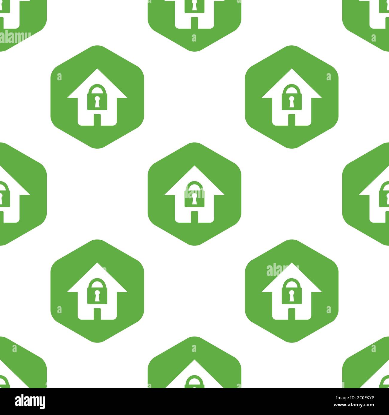 Locked house pattern Stock Photo - Alamy