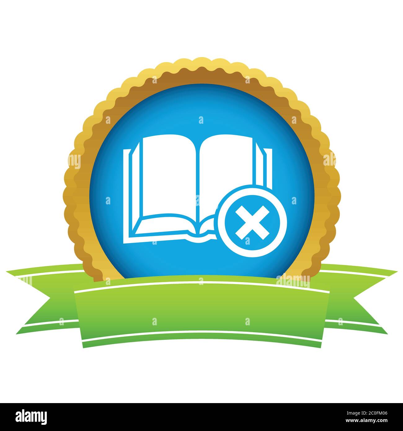 Remove book icon Stock Photo - Alamy