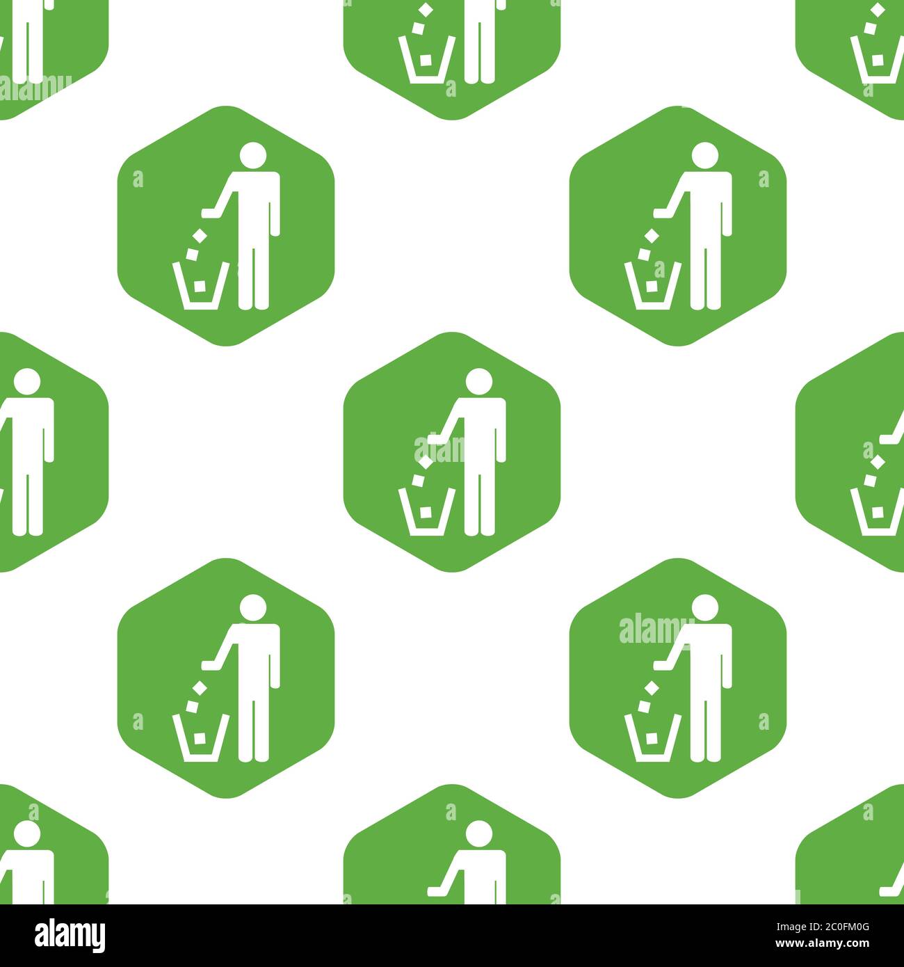 Recycle sign pattern Stock Photo - Alamy