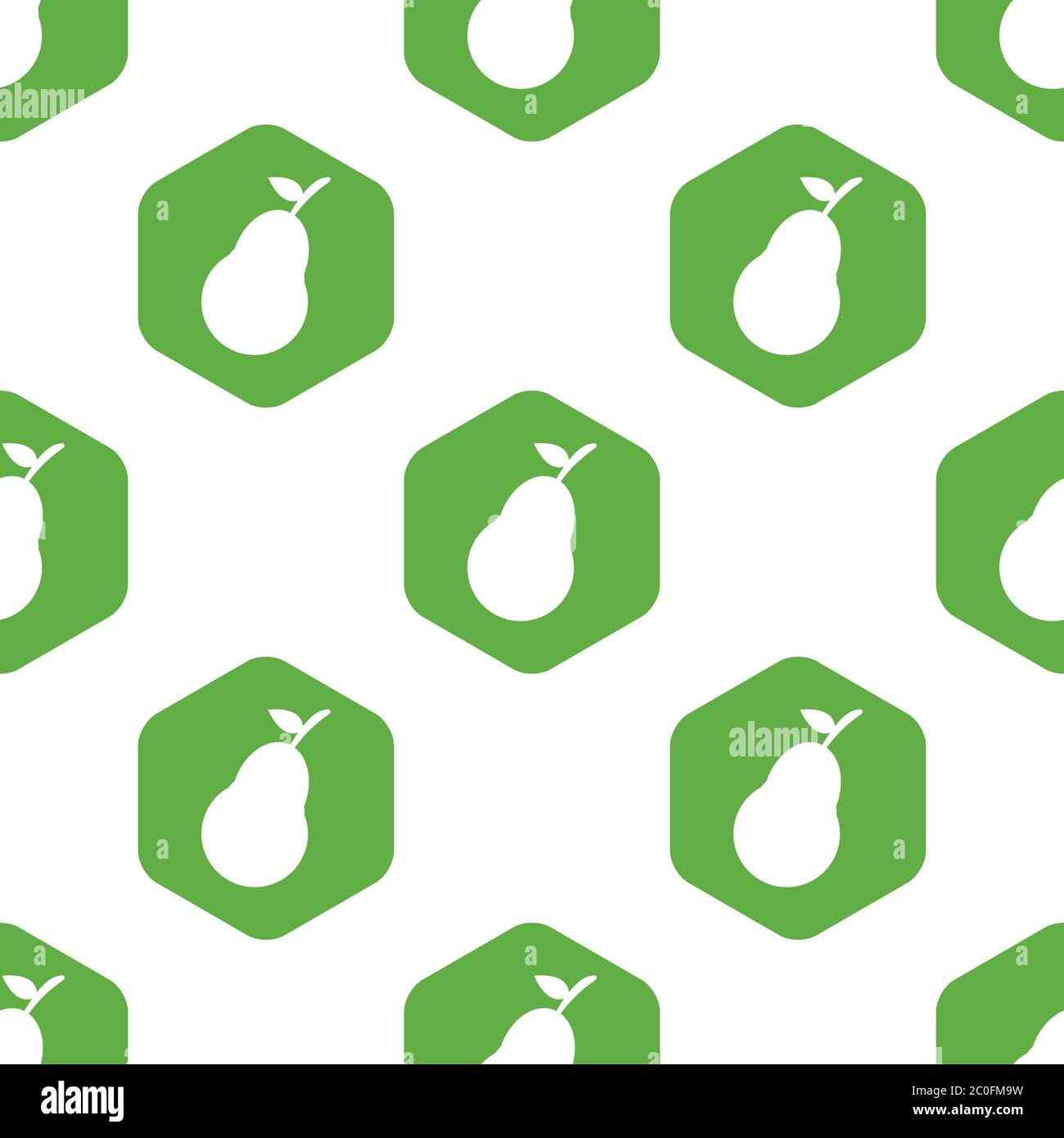 Pear shape illustration Cut Out Stock Images & Pictures - Alamy