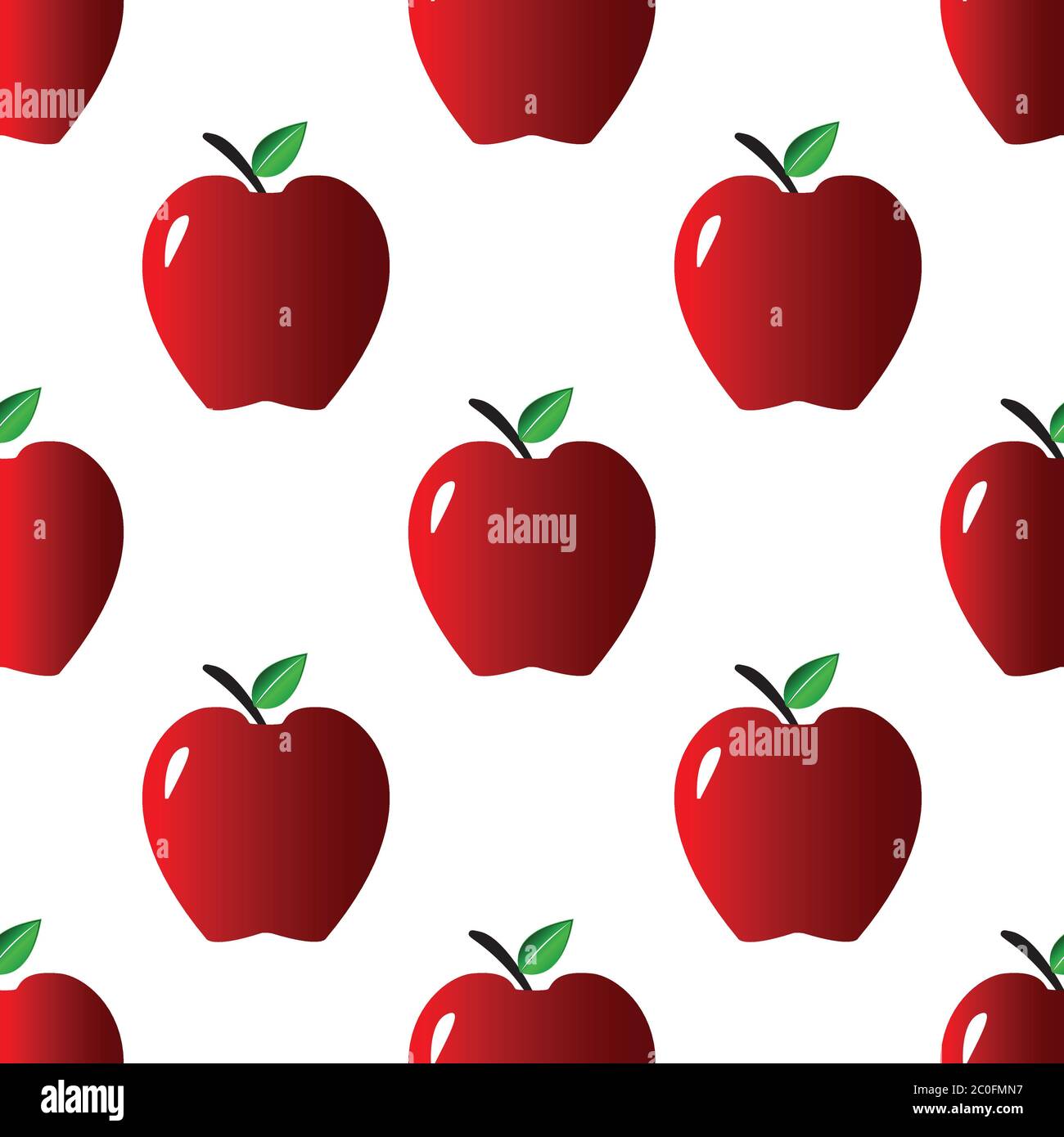 Red apple pattern Stock Photo - Alamy