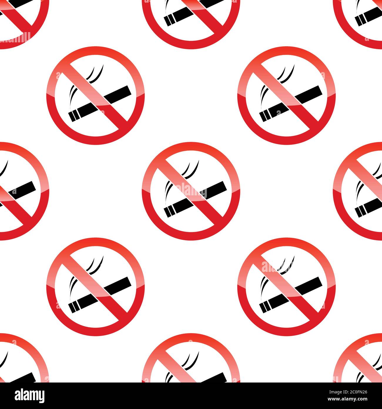 No smoking pattern Stock Photo - Alamy