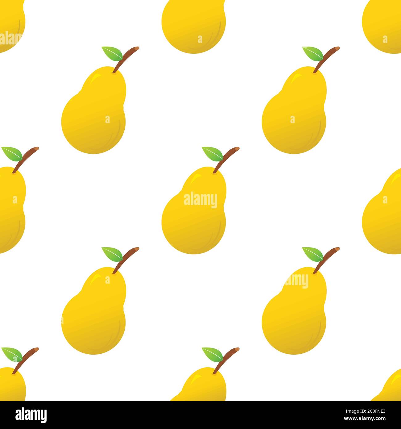 Colored pear pattern Stock Photo - Alamy