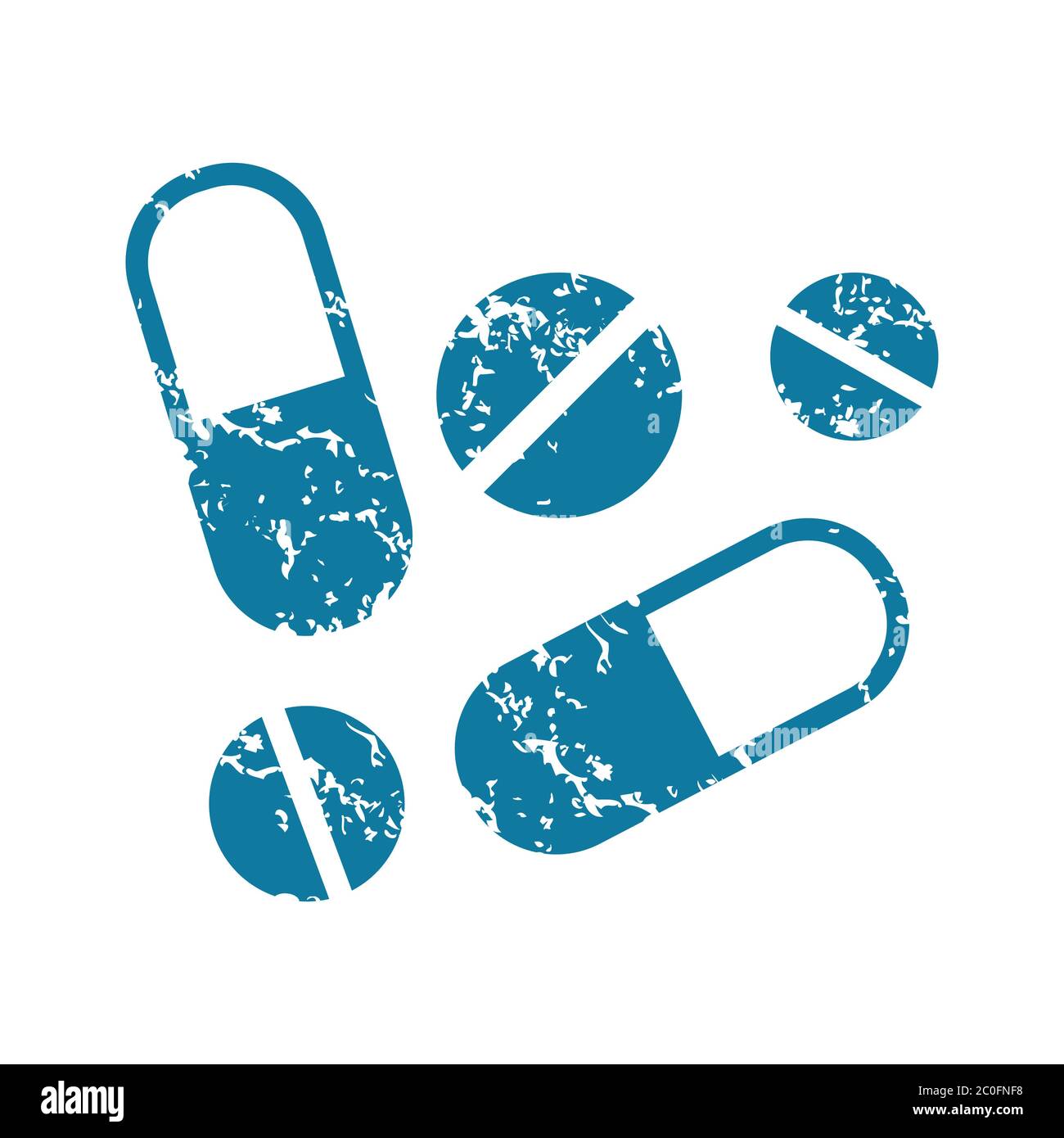 Simple icon medicine capsule Cut Out Stock Images & Pictures - Alamy