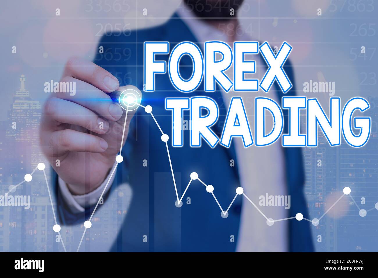 Conceptual hand writing showing Forex Trading. Concept meaning global ...
