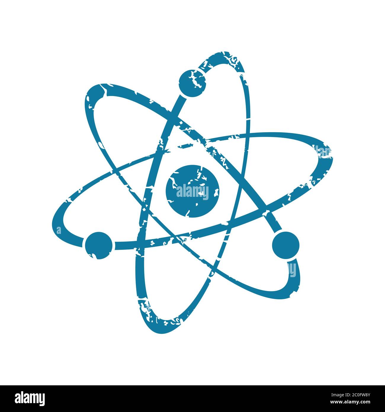 Simple atom icon hi-res stock photography and images - Alamy