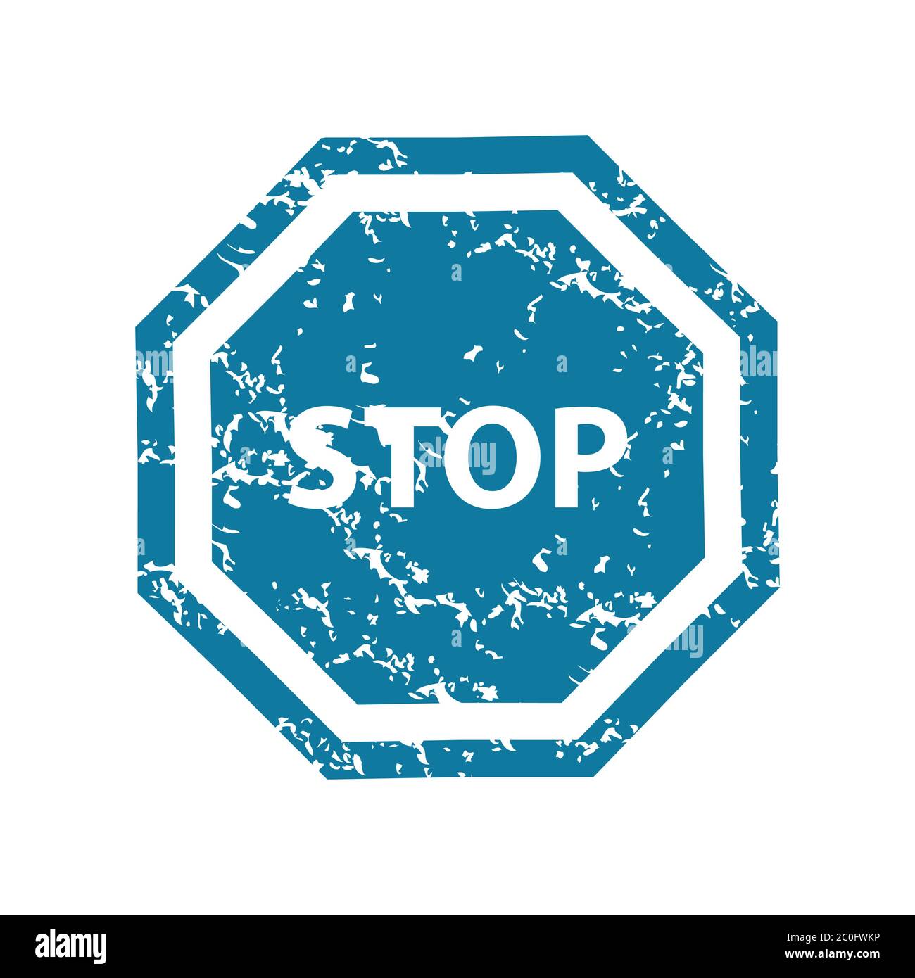 Road rules stop sign Cut Out Stock Images & Pictures - Alamy