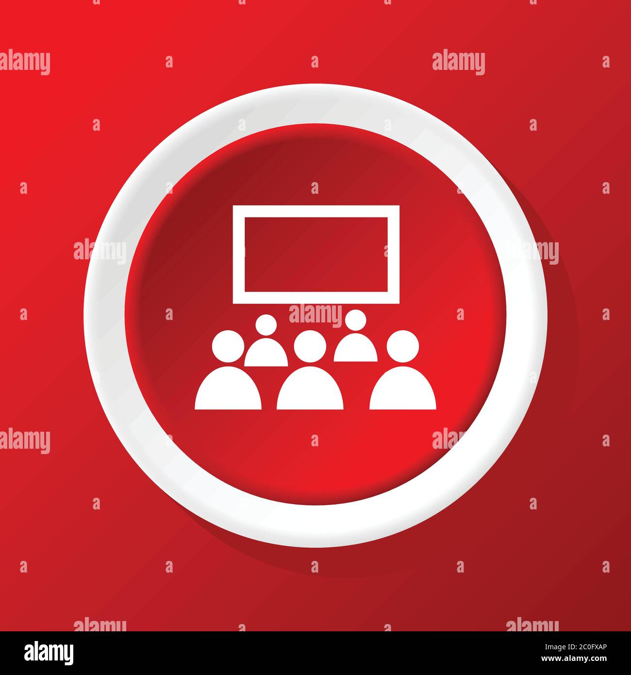 Audience performance icon vector hi-res stock photography and images ...