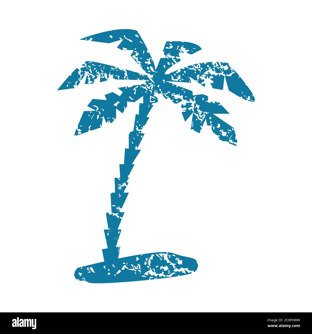 Palm icon hi-res stock photography and images - Alamy